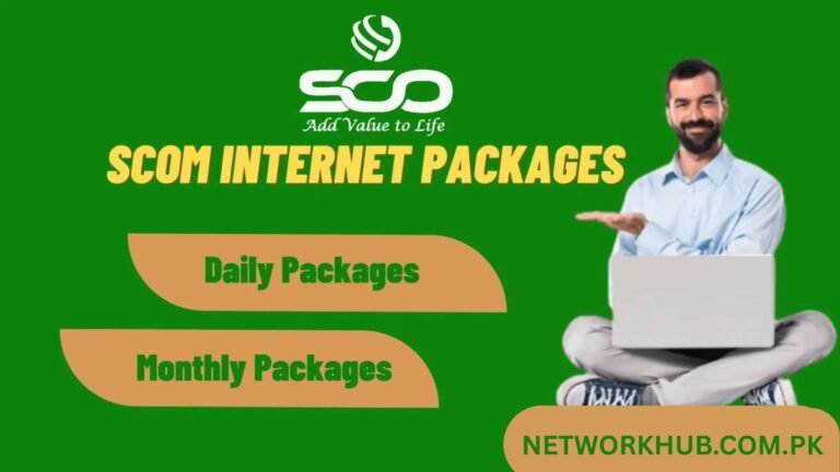 SCOM Internet [Daily, Weekly, Monthly] Packages 2026 - Network Hub