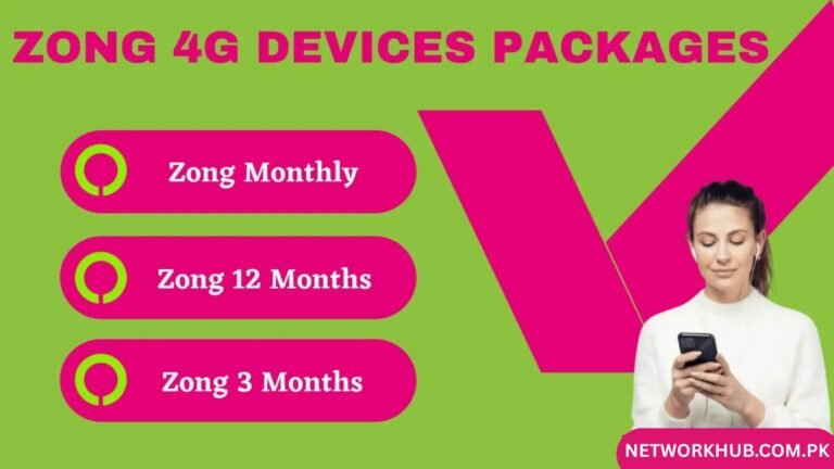 Zong 4G Devices Latest Packages 2025 - Network Hub